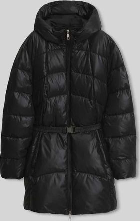 HUGO BOSS Daunenjacke mit Tailleng&uuml;rtel Pepula