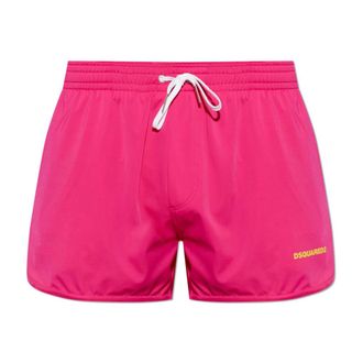 Dsquared2 Homme, Maillots de bain, Rose, Taille: XL Swim Shorts