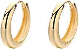 Generic Grand Cerceau Boucles doreilles pour Femmes Vintage Couleur Or Rond Grosse Boucle doreille Hommes Bijoux Cadeau Accessoires KAE263Durabilit&eacute;