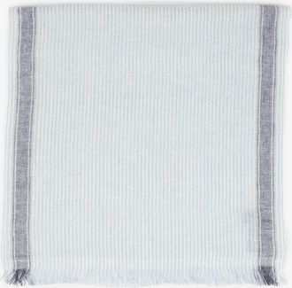 Hackett Echarpe &agrave; rayures en lin