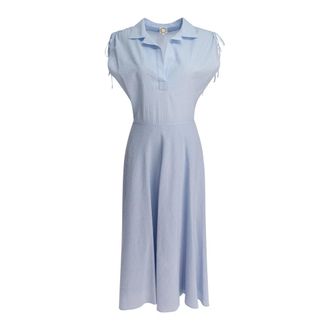 Ines De La Fressange Damenbekleidung Kleid Hellblau Ss25 - - Dresses - Damen - Blau - S