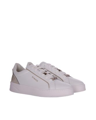 Pinko Womens Sneakers Iris White Trainers