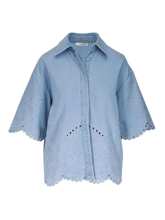 Zimmermann Chemise - Bleu