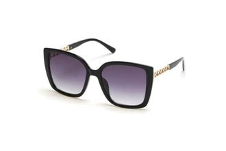 Skechers Femme SE6234 Lunettes de soleil d&eacute;grad&eacute;es noires