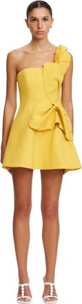 Acler Femme, Robes, Jaune, Taille: 38 FR Drake Mini Dress