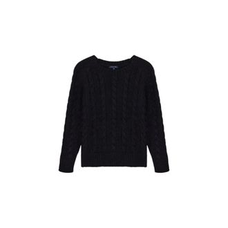 SOEUR Pullover mit Rundhalsausschnitt - - Knitwear - Damen - Schwarzk - M