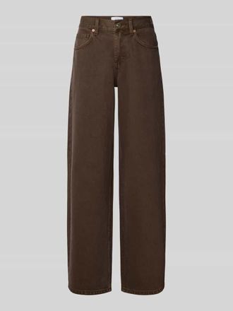 Topshop Wide Leg Jeans im 5-Pocket-Design