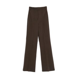 Sportmax Femme, Pantalons, Brun, Taille: 40 FR Pantalon large