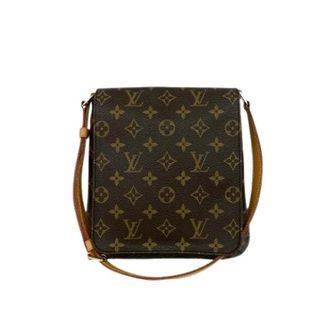 Louis Vuitton Pre-owned Musette Salsa Monogram Leather Shoulder Bag - Femme - Pre-owned - Brun - Taille: ONE Size