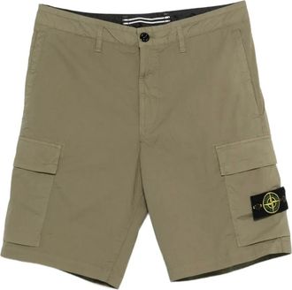 Stone Island Femme, Shorts, Vert, Taille: W33 Cargo Shorts