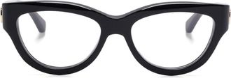Gucci Brille mit Cat-Eye-Gestell - Schwarz