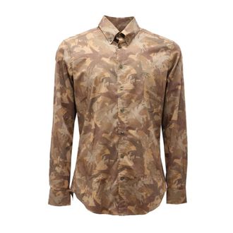 Etro Slim Fit Baumwollhemd - - Shirts - Herren - Mehrfarbig - S