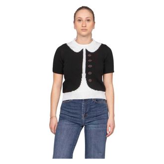 Moschino Damen, Strickwaren, Schwarzk, SGr&ouml;&szlig;e