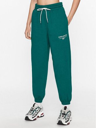 Puma Jogginghose Puma Team 621442 Grün Regular Fit