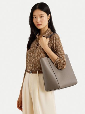 Lauren Ralph Lauren Handtasche LAUREN RALPH LAUREN Large Cameryn 431960183009 Braun