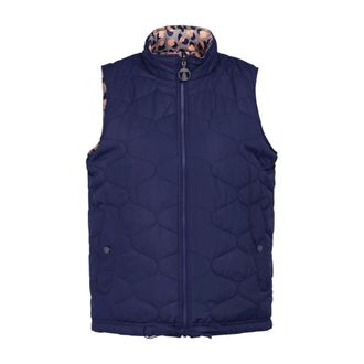 Barbour Wendbare Steppweste Navy - - Jackets - Damen - Blau - XS
