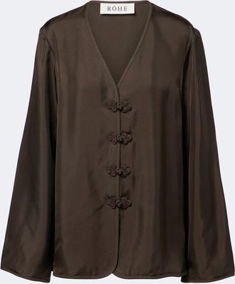 R&oacute;he R&oacute;he Oversize Bluse aus Seide