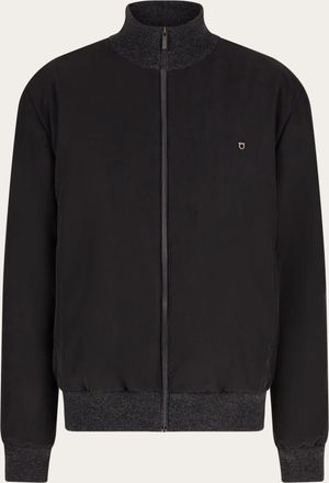 Ferragamo Herren Wendeblouson Grau