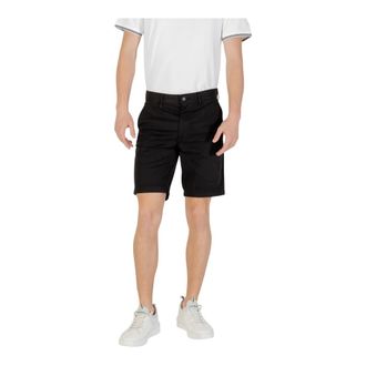 HUGO BOSS Homme, Shorts, Noir, Taille: W29 Shorts Chino-Slim Moderne pour Homme