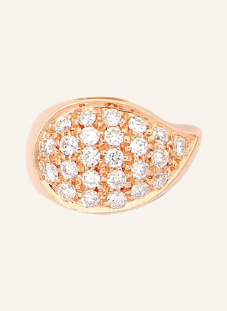Tamara Comolli Tamara Comolli Charm Signature Drop Clasp Diamond Pav&eacute; Aus 18 Karat Ros&eacute;gold Mit Diamant Pav&eacute; rosegold