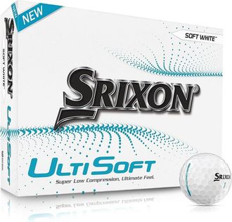Srixon UltiSoft 4 - Dutzend Golfb&auml;lle - weiches Gef&uuml;hl - sehr geringe Kompression - Kontrolle und Gef&uuml;hl - Premium-Golfzubeh&ouml;r und Golfgeschenke