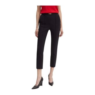 Elisabetta Franchi Femme, Pantalons, Noir, Taille: 36 FR Pantalon Cargo