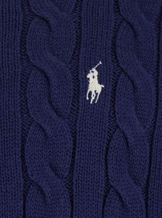 Polo Ralph Lauren Mens Crewneck Sweater Blue Cotton Tops Top