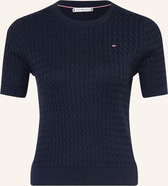Tommy Hilfiger Strickshirt blau