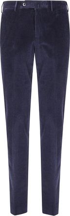 PT01 Pt01, Homme, Pantalons, Bleu, Taille: 3XL Pantalon Slim Fit
