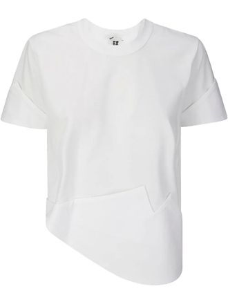 Comme Des Garçons t-shirt à col ras du cou - Blanc