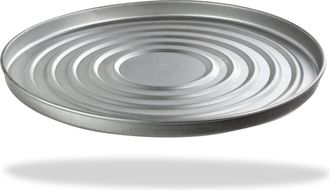 Dema Pizzablech Pizza Backblech Pizzabackblech Ø 31 cm mit hochgezogenem Rand H 2 cm