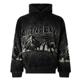 Diesel SweaT-shirt avec imprim&eacute; - Homme - Sweatshirts et sweats &agrave; capuche - Noir - Taille: S