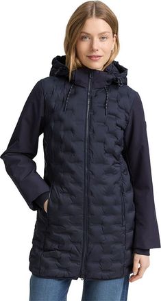 Tom Tailor Damen 1046600 Jacke, 10668-Sky Captain Blue, XXL