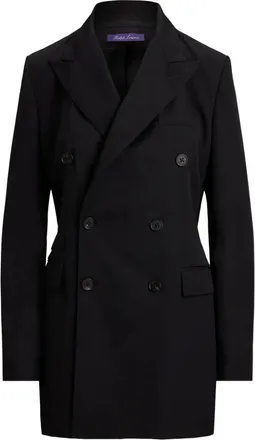 Ralph Lauren Collection veste à boutonnière croisée - Noir