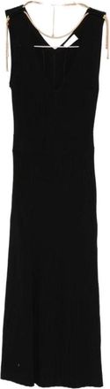 Elisabetta Franchi Femme, Robes, Noir, Taille: 36 FR Midi Dress