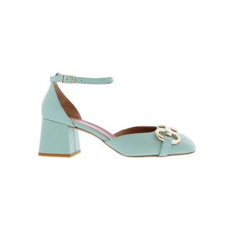 Paris Punk Femme, Chaussures, Vert, Taille: 38 EU Nappa Sandal Chain