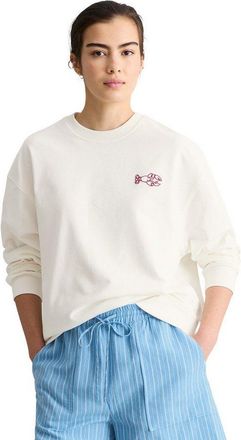 Marc O'Polo Denim Sweatshirt oversized mit markantem R&uuml;ckenprint