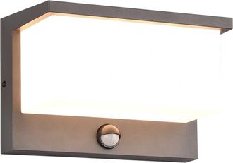 Trio Leuchten Applique exterieure led avec detecteur de mouvement 13w ip54 - anthracite - trio - nestos 67582560