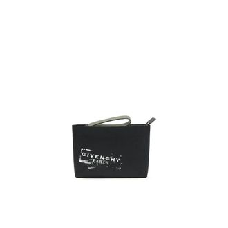 Givenchy Logo Print Rechteckige Clutch - - Bags - Herren - Schwarzk - ONE SIZE