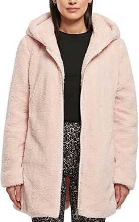 Urban Classics Veste Sherpa pour Femme, Rose, XS