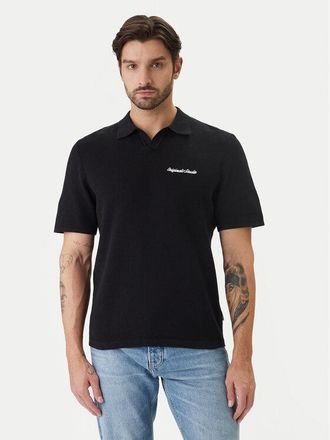 Jack & Jones Jack & Jones Poloshirt Norrebro 12297926 Schwarz Relaxed Fit