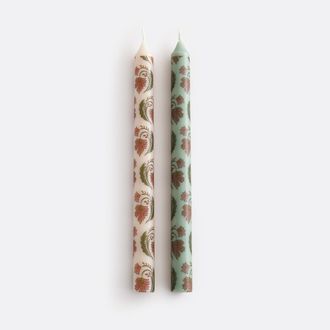 La Redoute Interieurs Lot De 2 Bougies Imprim&eacute;es Ina