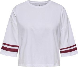 Only Onlpaloma S/S O-Neck Top Box JRS