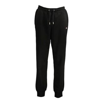 Fila Femme, Pantalons, Noir, Taille: 38 FR Pantalon de Sport Noir pour Femme avec Taille &Eacute;lastique
