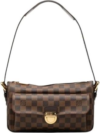 Louis Vuitton Sac bandouli&egrave;re Damier pr&eacute;-poss&eacute;d&eacute; - Femme - Pre-owned - Brun - Taille: ONE Size