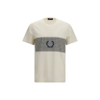 Fred Perry Beige Baumwoll-T-Shirt