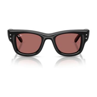 Ray-Ban unisex, Accessoires, Noir, Taille: 63 MM Wayfarer Puffer