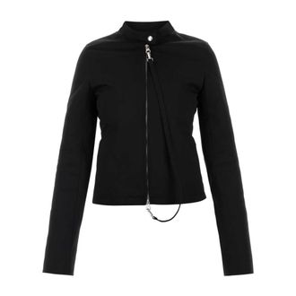 Courr&egrave;ges Canvas Jacke - - Jackets - Damen - Schwarzk - XS