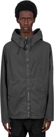 C.P. Company C.p. Company, Homme, Vestes, Gris, Taille: L Micro-Reps Hooded Lens Jacket
