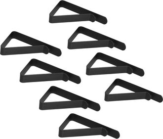 IFUNDOM 8 Edelstahl Tischdeckenclips F&uuml;r Au&szlig;enbereich Windfeste Picknick Tischabdeckungsklemmen Verstellbar F&uuml;r Dicke Tische Kompakt F&uuml;r Camping Familienfeier